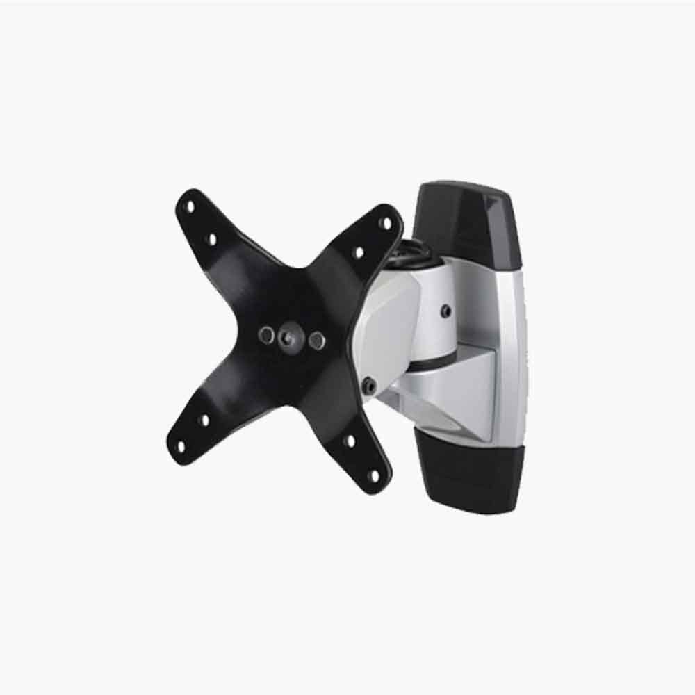 Monitor Mounts MD12 VESA Wall Mount Single Screens Silver - AVIQ Singapore